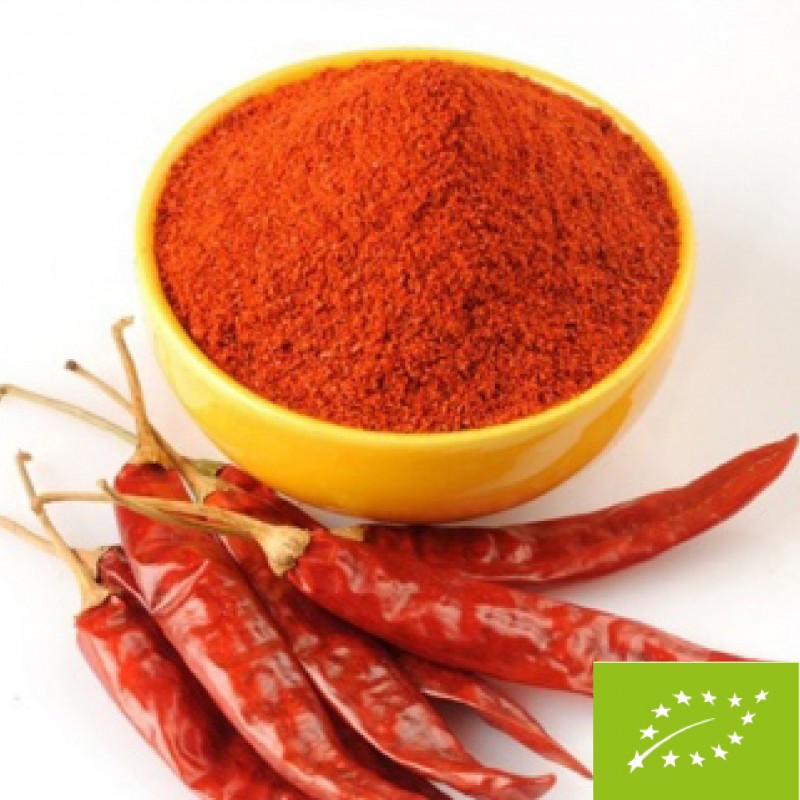 Piment rouge en poudre